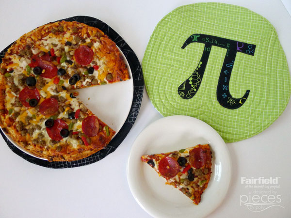 Pieces by Polly: Pi Hot Pads for Pi-Day