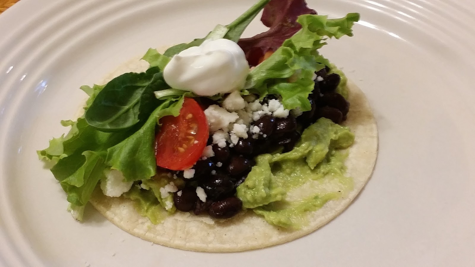 A Very Large Bowl: Avocado Tacos