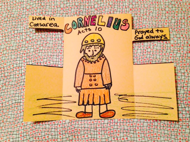 Children's Bible Lessons: Lesson - The Conversion Of Cornelius