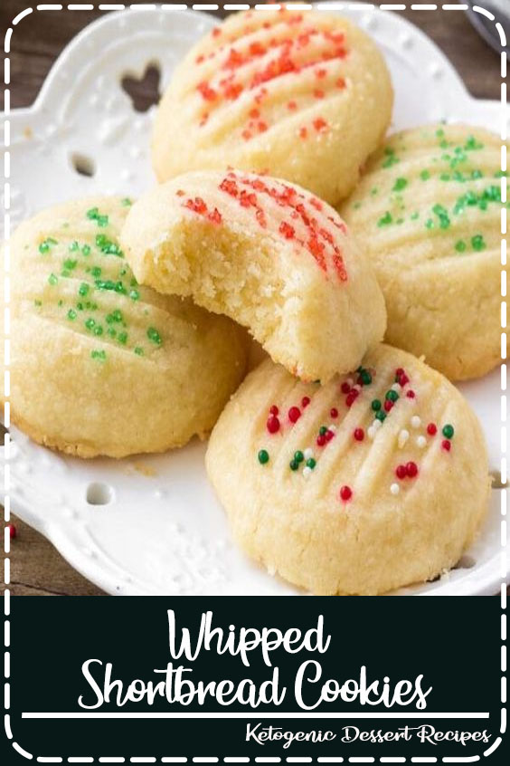 Whipped Shortbread Cookies - Elisa Munnaf