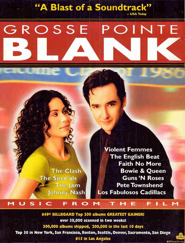The CD Project: Various Artists - Grosse Pointe Blank Soundtrack (1997)