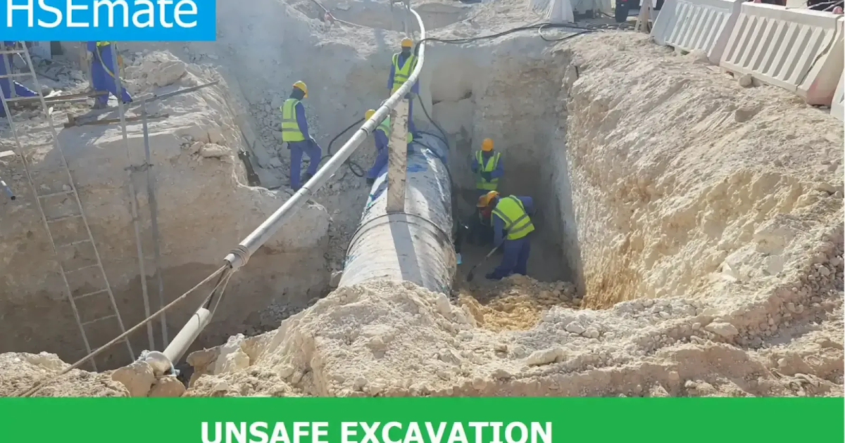 HOW DO YOU REPORT AN UNSAFE EXCAVATION TO THE MANAGEMENT OR TO THE ...