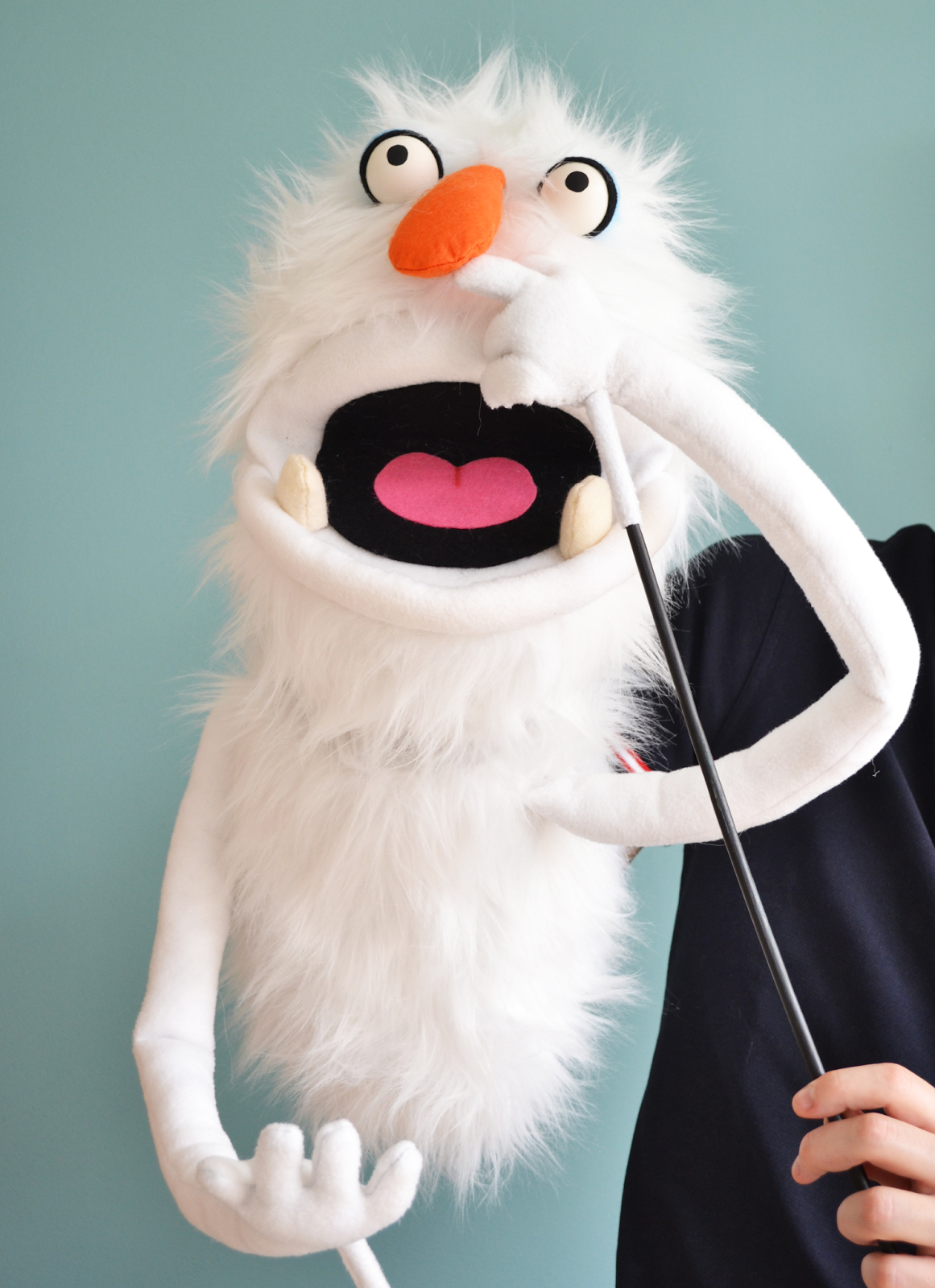 Crooked Studio: Muppet Style Yeti Puppet