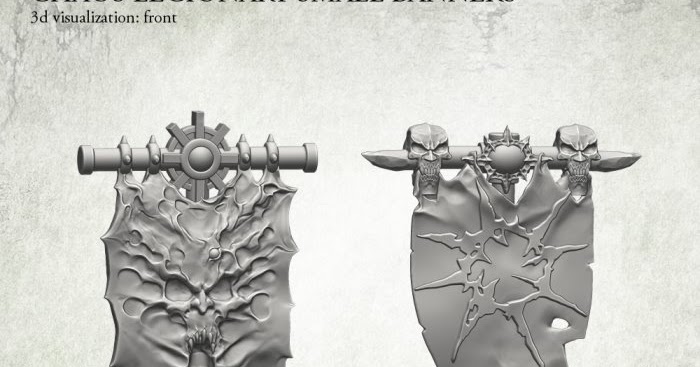Tabletop Fix: Kromlech - New Chaos Banners