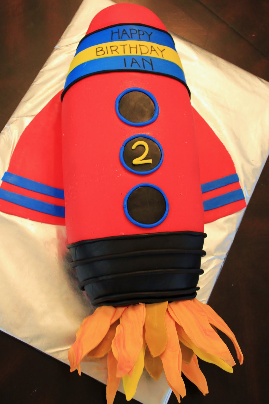 Layers of Love: Rocket Cake