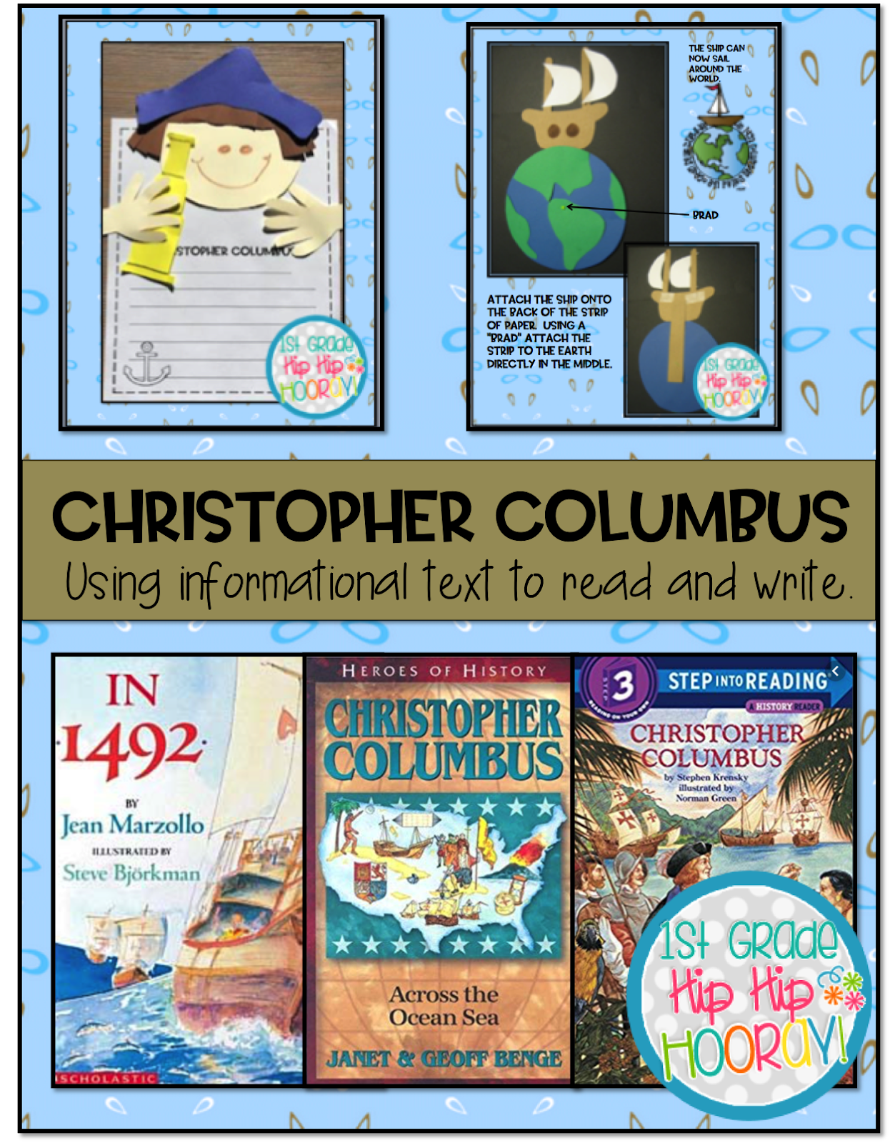 1st Grade Hip Hip Hooray!: Using Informational Text to Read and Write ...