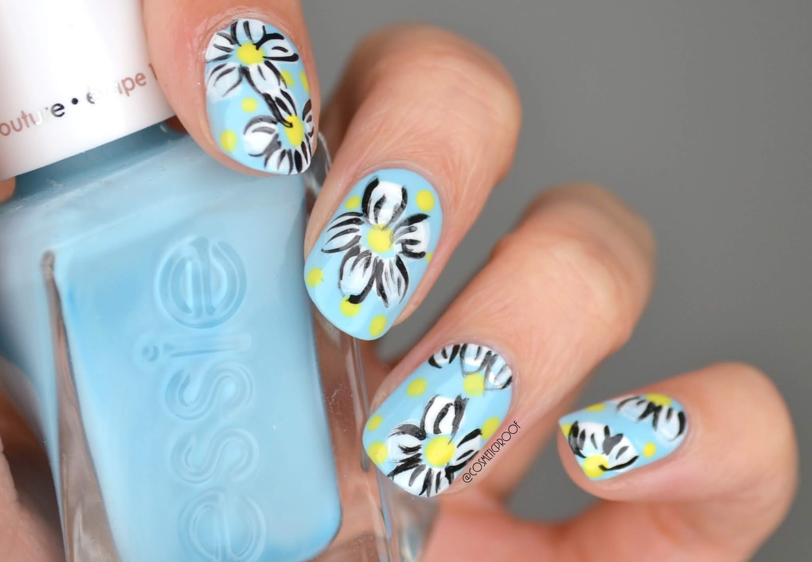 NAILS | Sketch Flowers #CBBxManiMonday | Cosmetic Proof | Vancouver ...