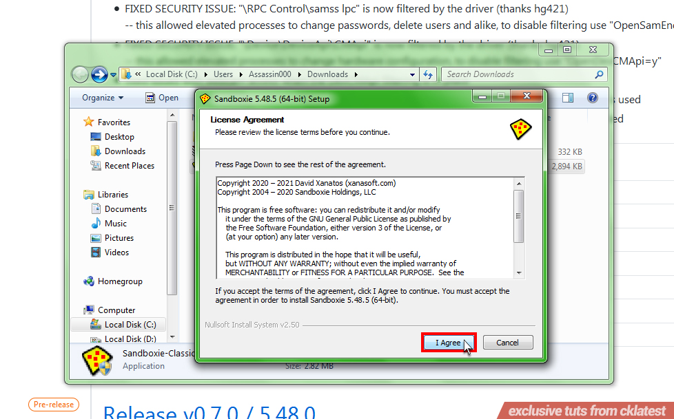 Sandboxie Windows 10