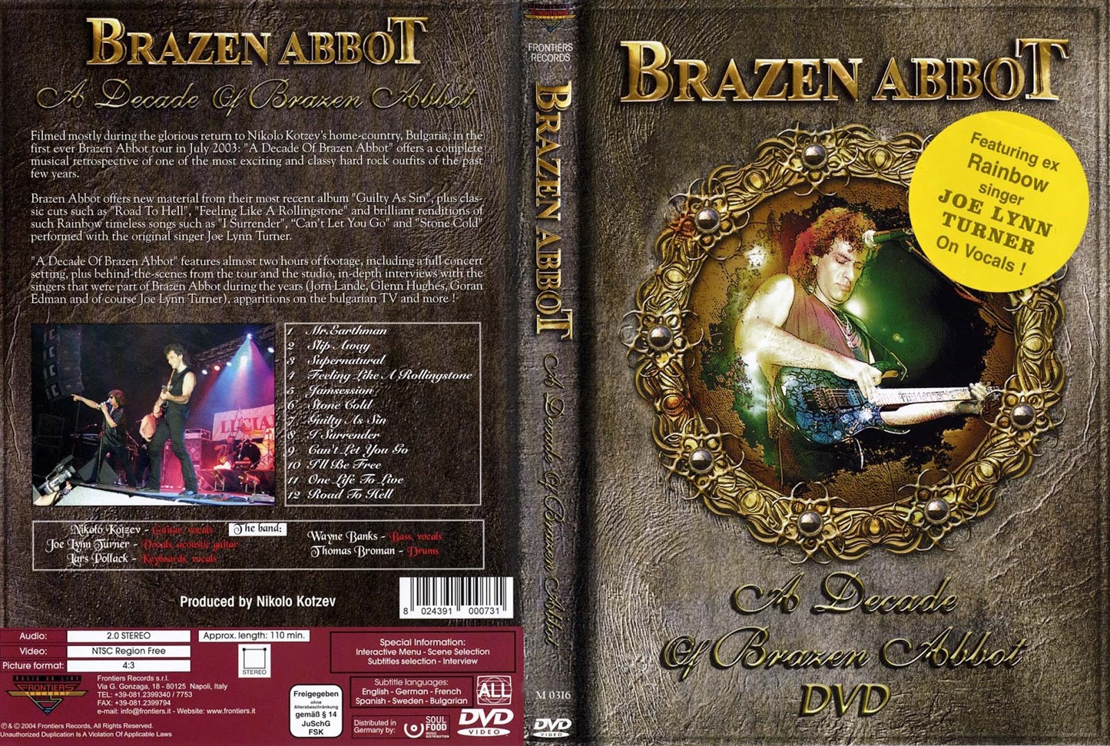 YOUDISCOLL: Brazen Abbot - A Decade Of Brazzen Abbot (2003)