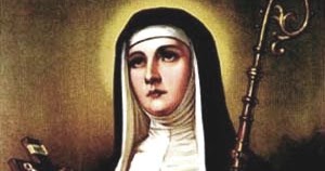 Saint November 16 : St. Gertrude the Great : #Benedictine : Patron of # ...