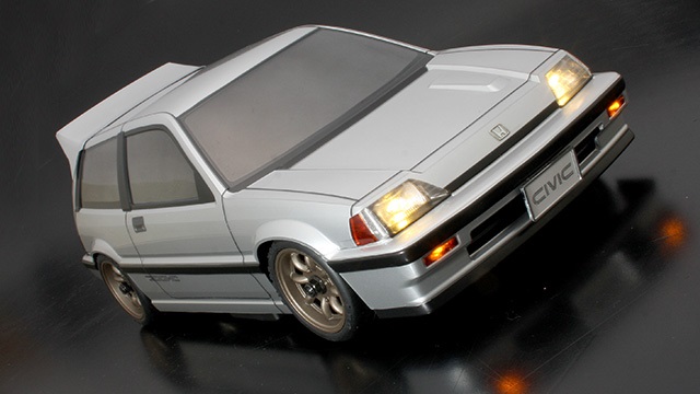 ABCホビー「FF RCカー Gambado 225mm ボディ付キット ワンダーシビックSi 後期」製品情報掲載|ラジコンもんちぃ - オフ ...