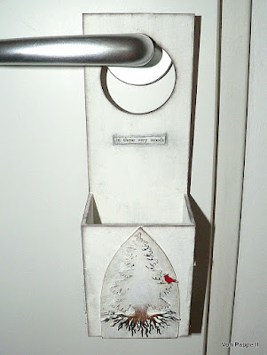 Calico Craft Parts: In These Very Woods - Door Hanger Box - by Claudia