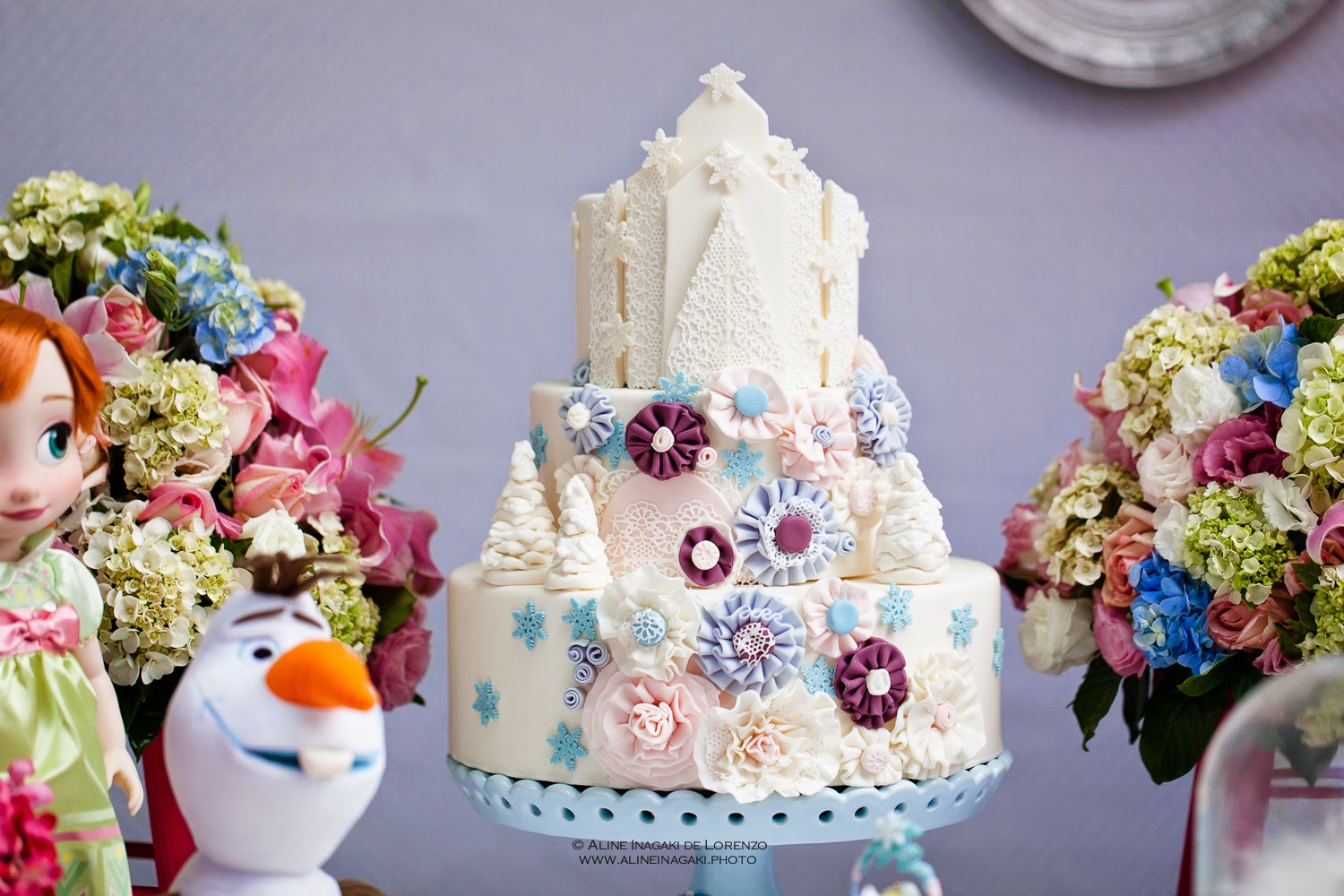 Adriana Gaspar e Marcela Castro: Festa Frozen 5!