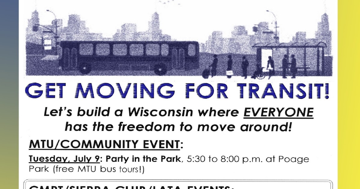 La Crosse Area Transit Advocates: Transportation Week of Action