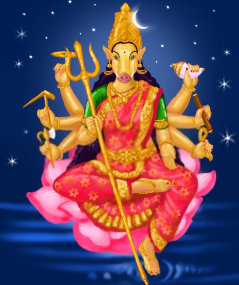 Varahi Amman : Glimpses of Tantric Lakshmi