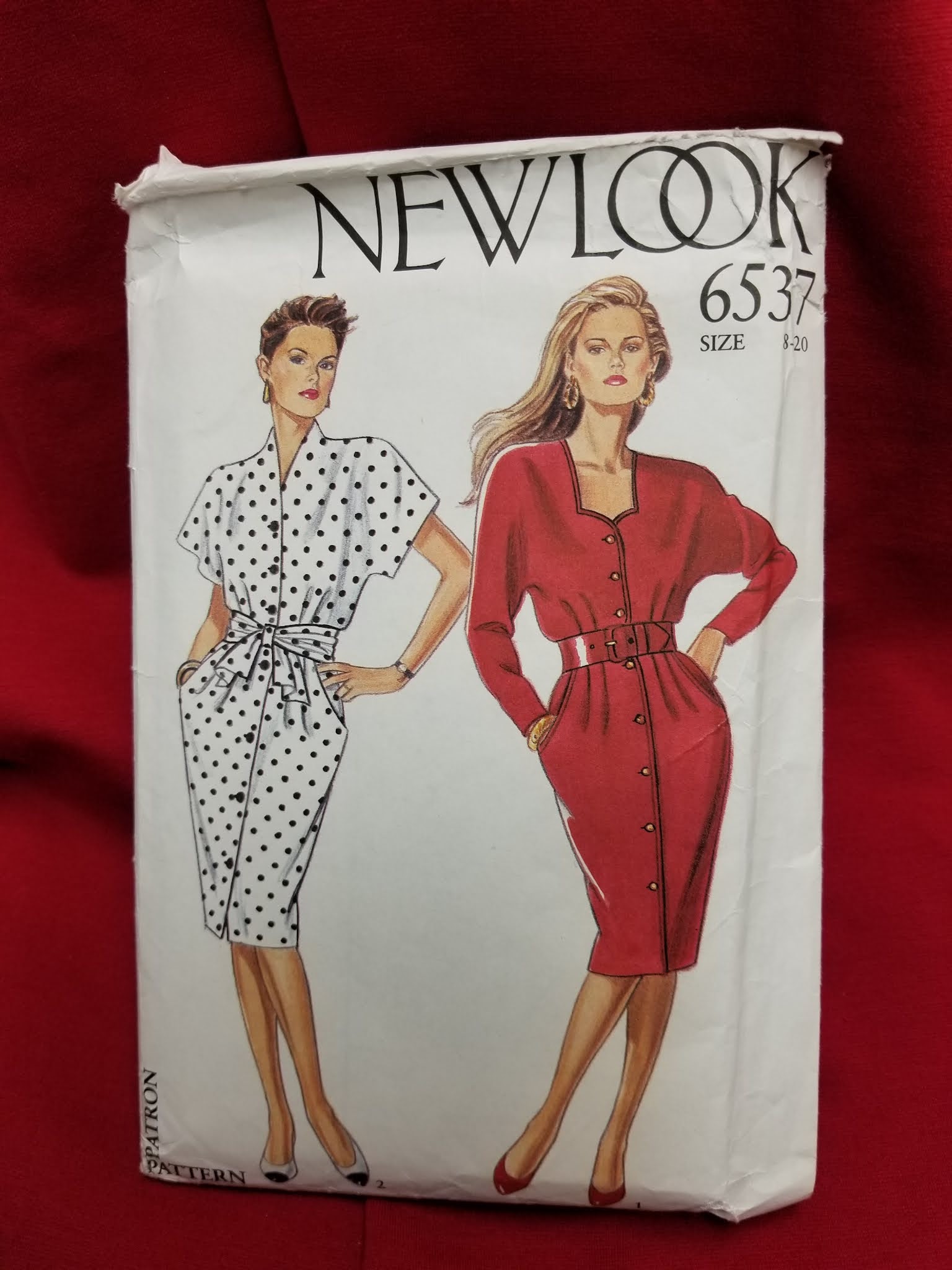 New Look Misses Dresses 6537 OOP pattern review by Melwyk