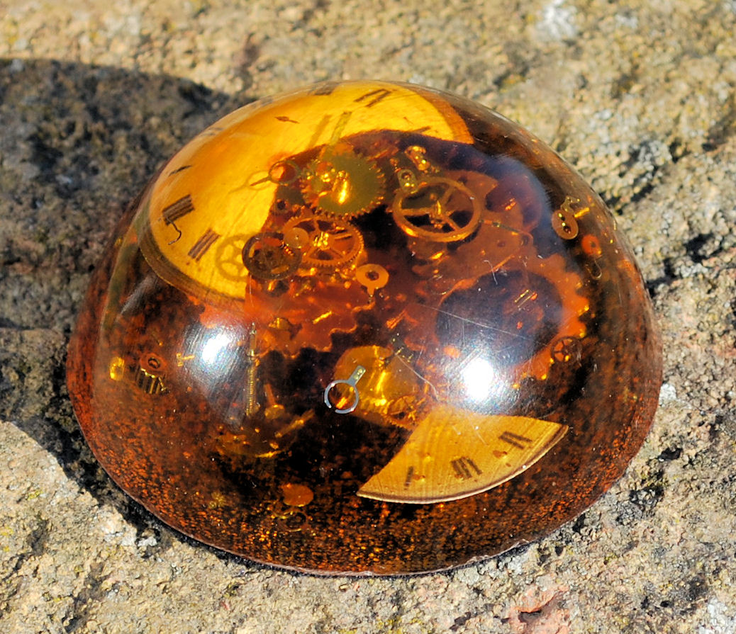 John's Toy Soldiers: Steampunk Paperweight - Impossible Fossils