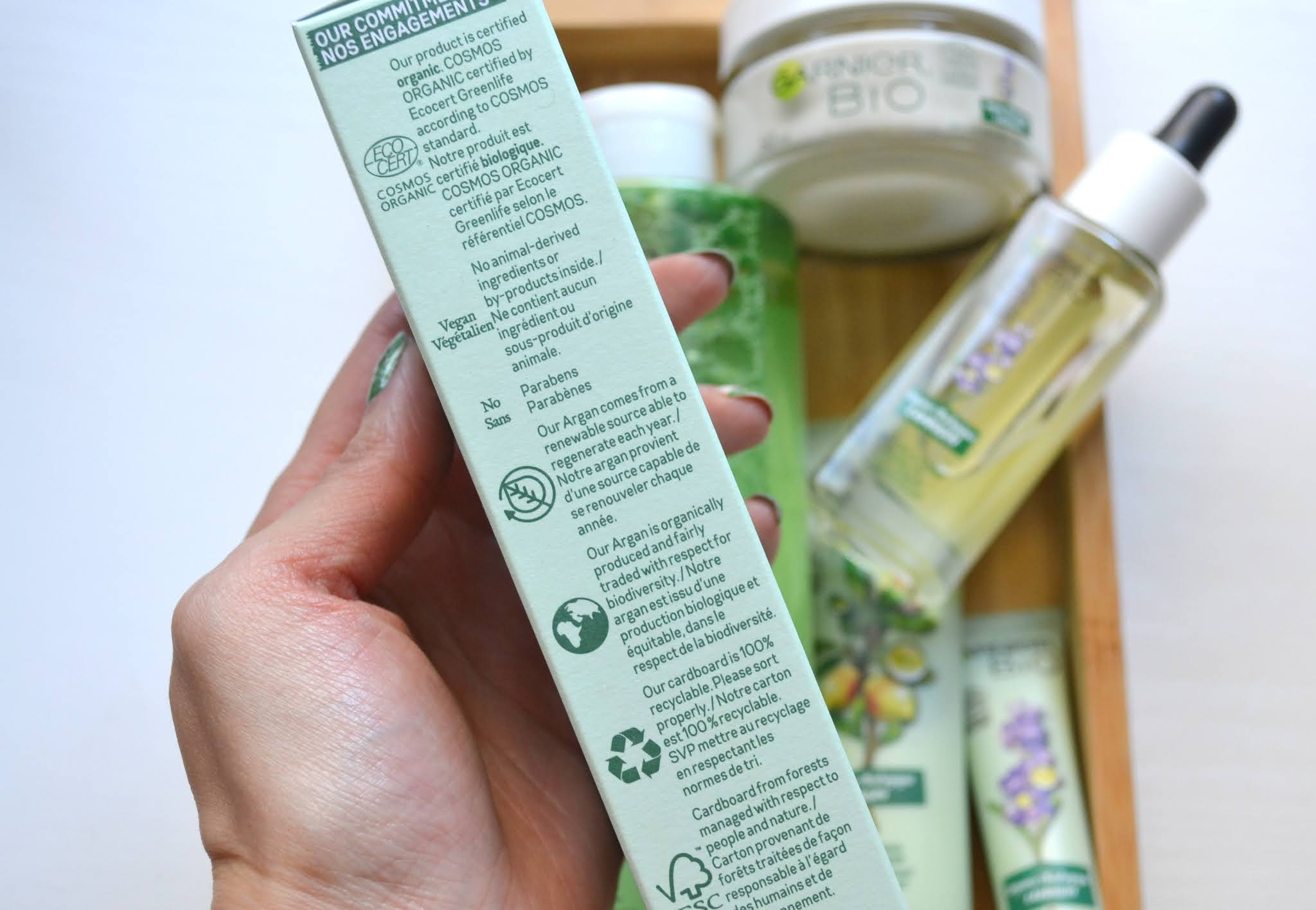 SKINCARE | Garnier BIO Collection - ECO CERT Skincare From the ...
