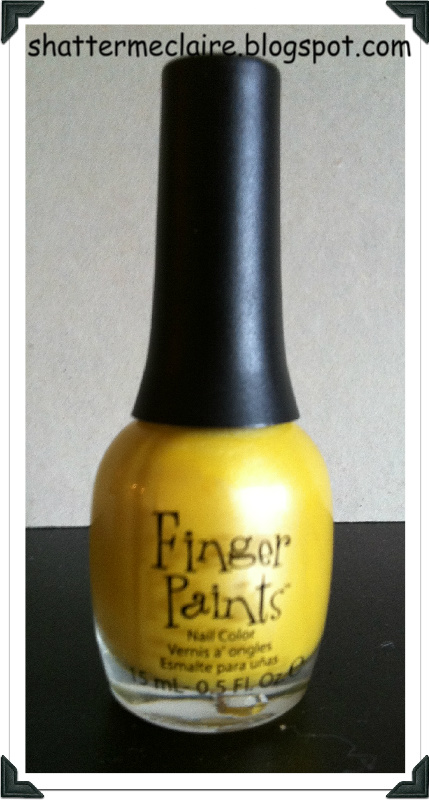 Shatter me Claire: ... Finger Paints - Art Nouv-Yellow ...