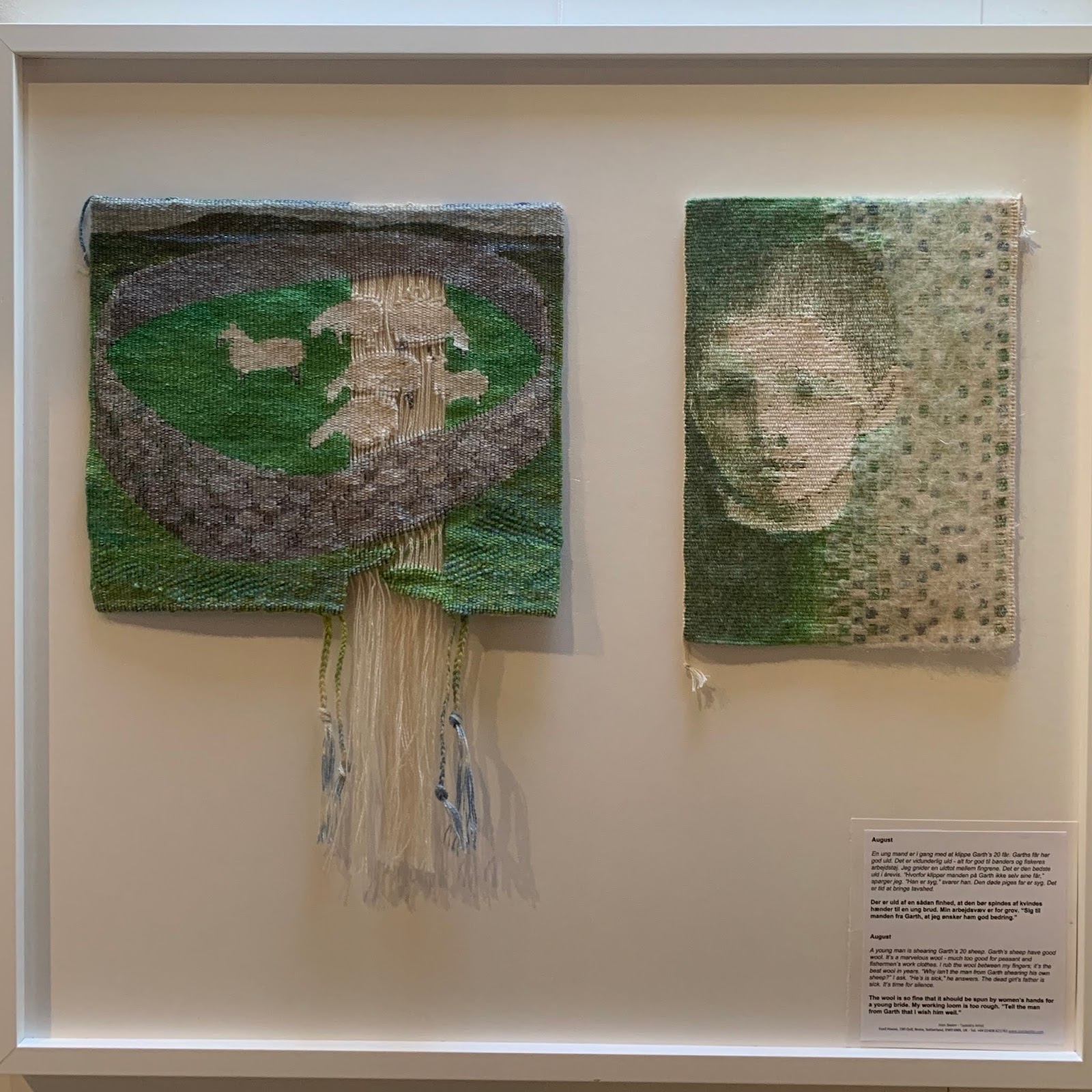 moments of perfect clarity: Joan Baxter's tapestry series :: The Weaver