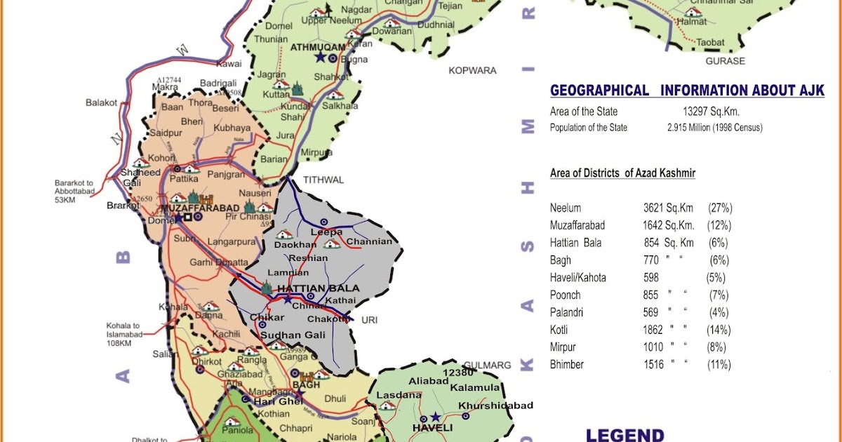 AJK state at a glance ~ sdo.org.pk