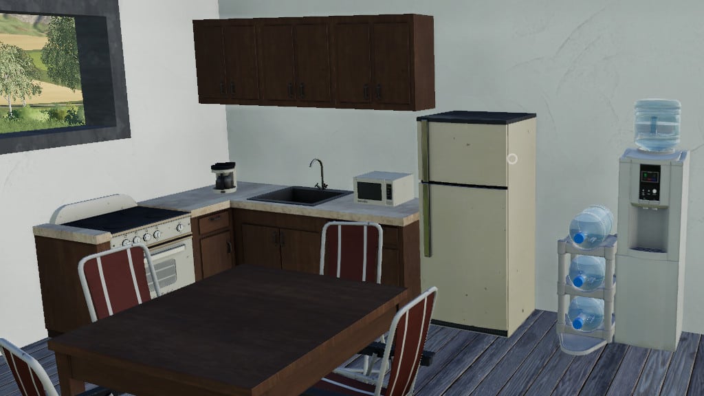 FS19 Container Office 1.1 - FS 19 & 22 USA Mods Collection