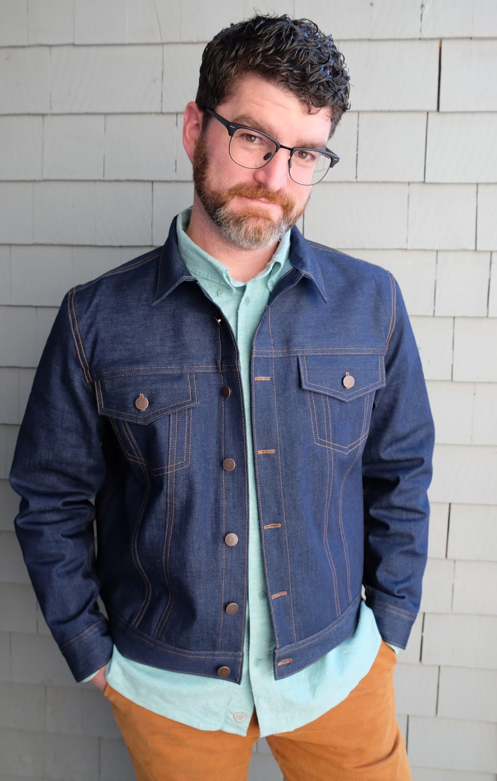 Cookin' & Craftin': Simplicity 8845 Denim Jacket