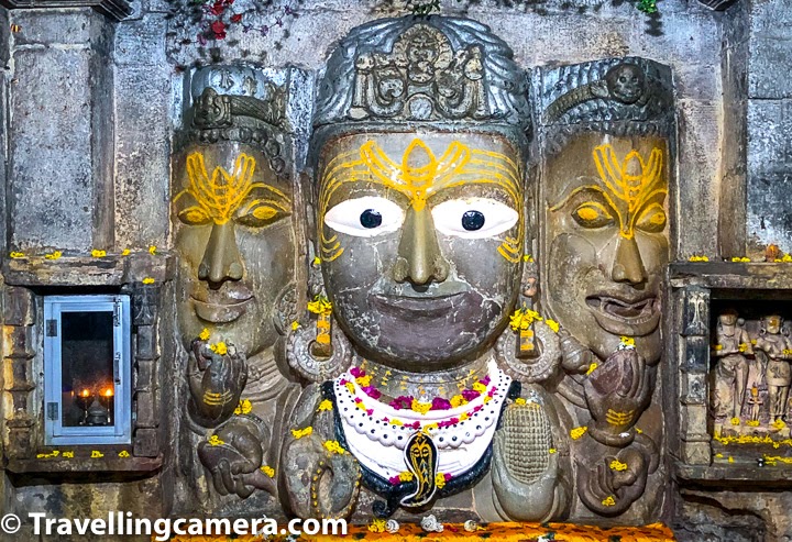 Samadhishvara Temple with 3 faces of Shiva - A brilliant piece of ...