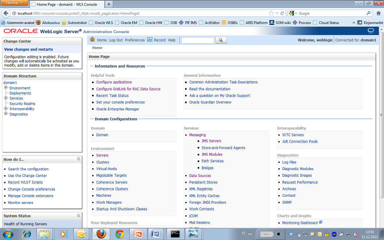 soanen - Martti's SOA Blog: Tutorial 1. Part 5 - creating database ...