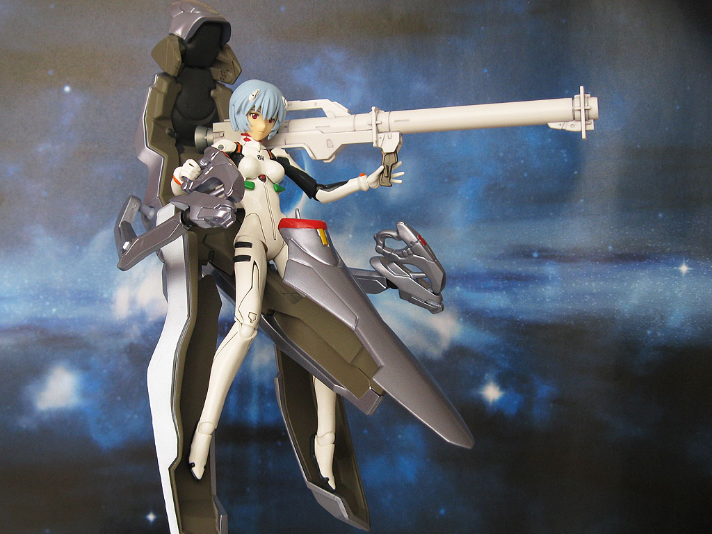world of klaymore: figma Ayanami Rei