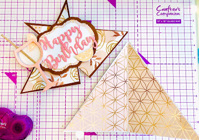 She's a COLOR Queen!: How to create a Star Card!