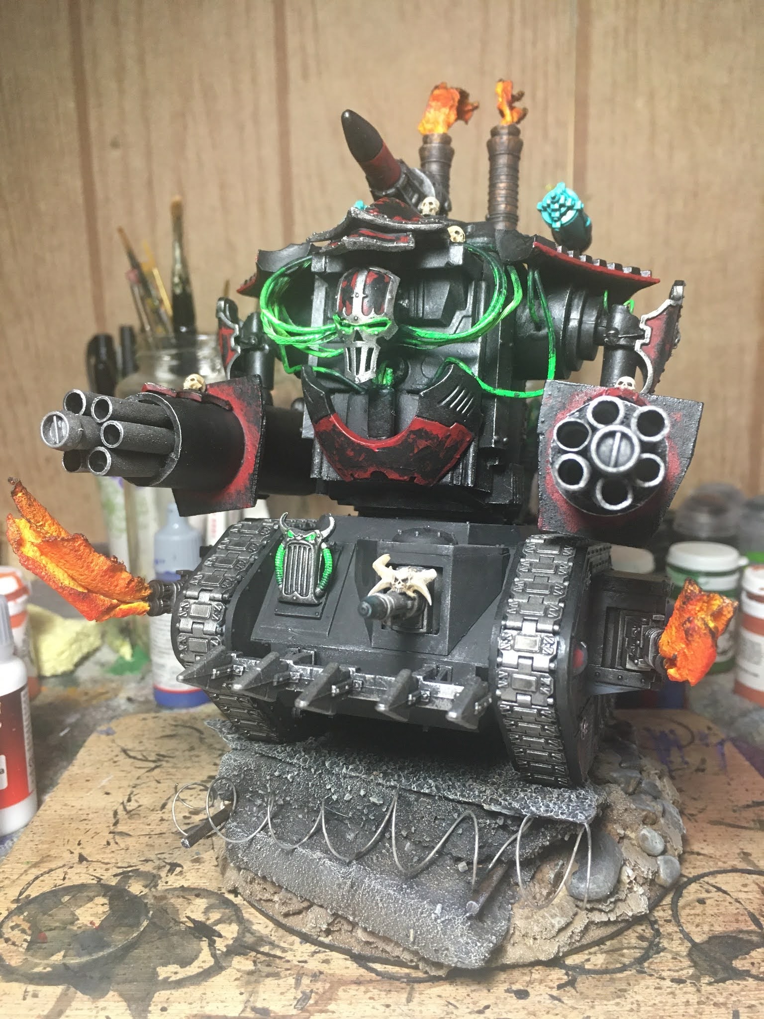 What's On Your Table: Chaos Knight Kitbash - Faeit 212