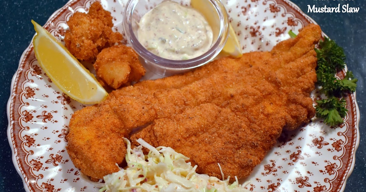 Fleur de Lolly: Zatarain's Fried Catfish and Creole Mustard Slaw