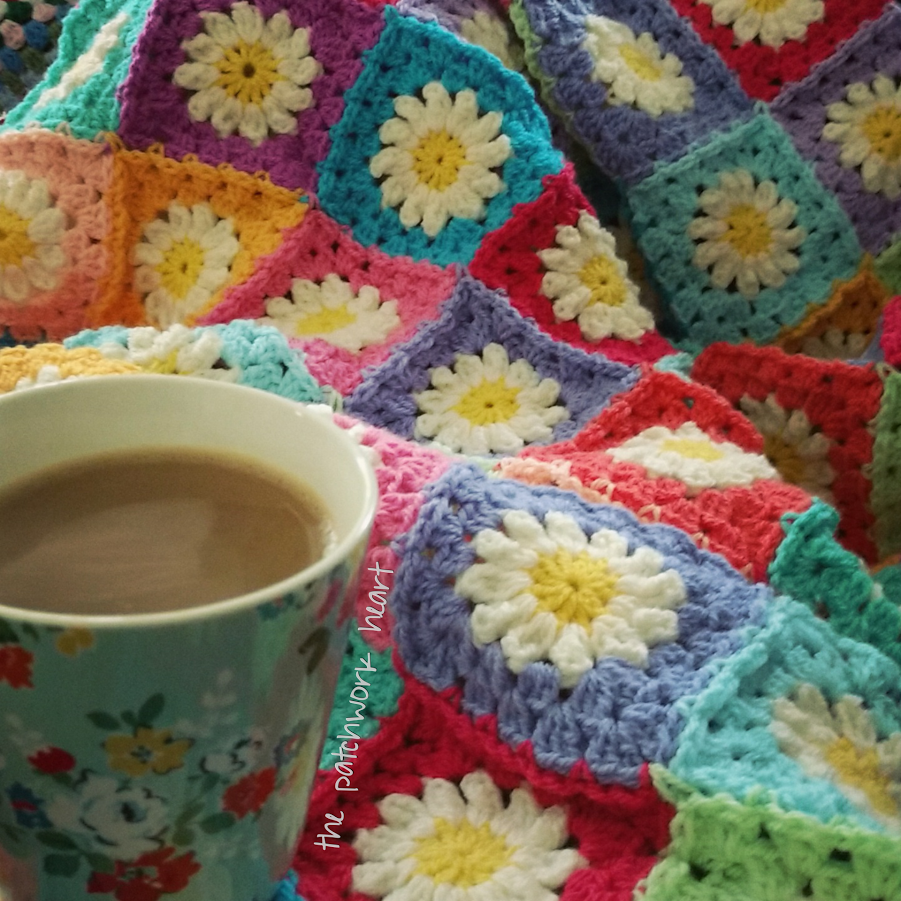 The Patchwork Heart: The Daisy Blanket