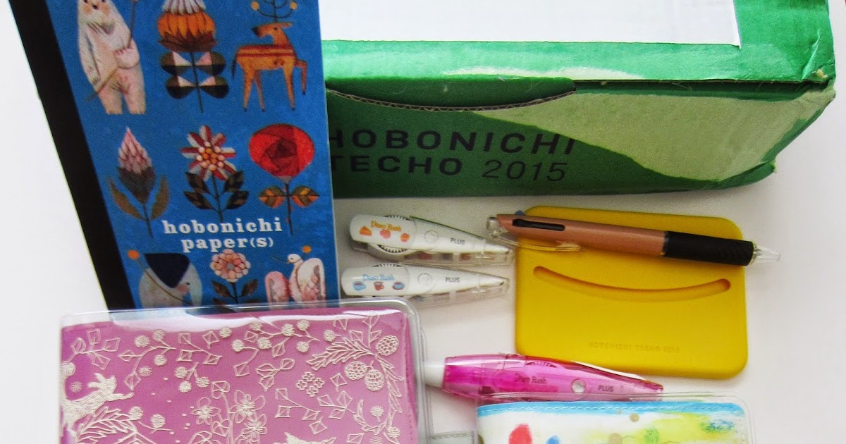 Happy Mail: Hobonichi Techo 2015 and Buff Monster Kickstarter Campaign ...