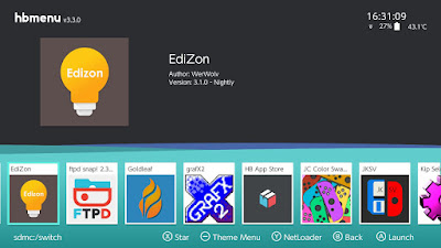 ニンテンドースイッチ hbmenu用カスタムテーマ導入方法&リンク集