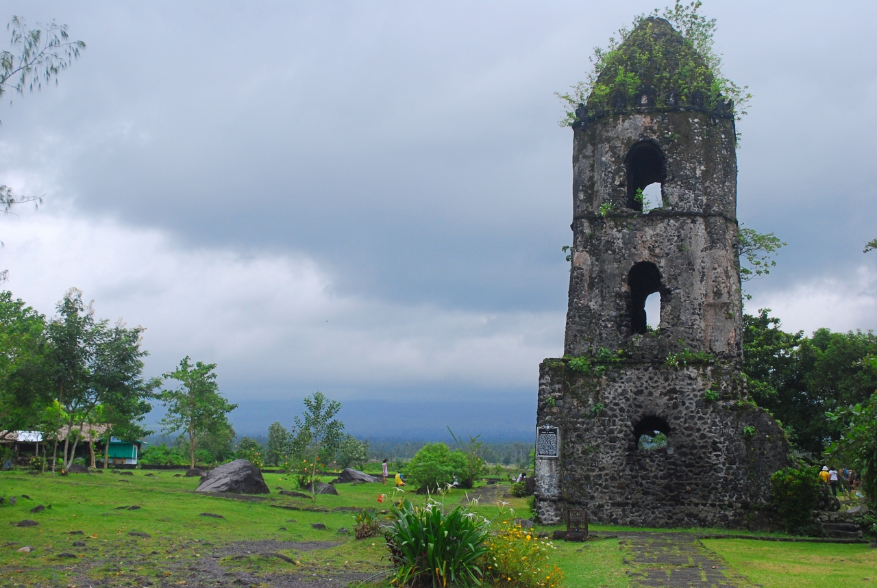 Haunting Tale of Cagsawa Ruins | Albay - Nomadic Experiences
