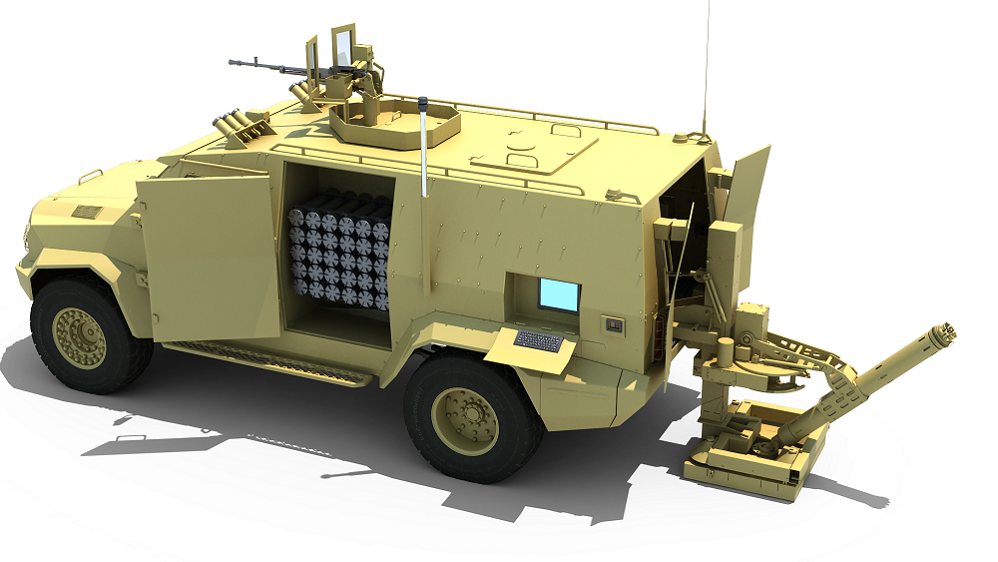 Ukrobonservice Promising Developments: Mobile Mortar System