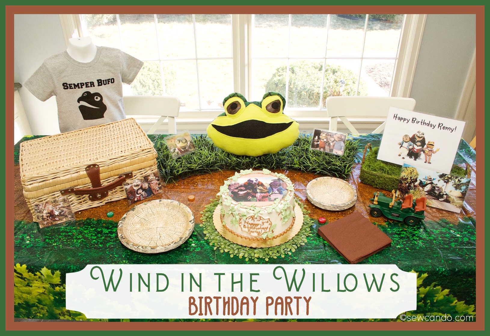 Sew Can Do: Creating a Wind in the Willows Birthday Party