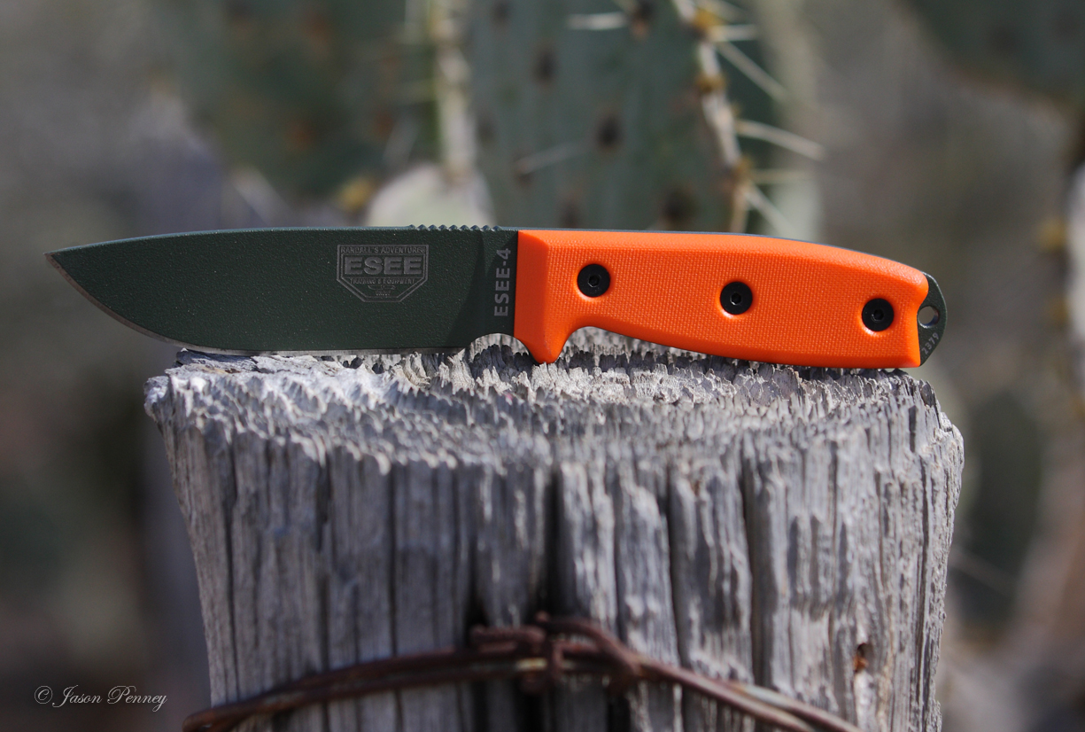 El Centavo's Gear Reviews: ESEE-4 Fixed Blade Knife Review.