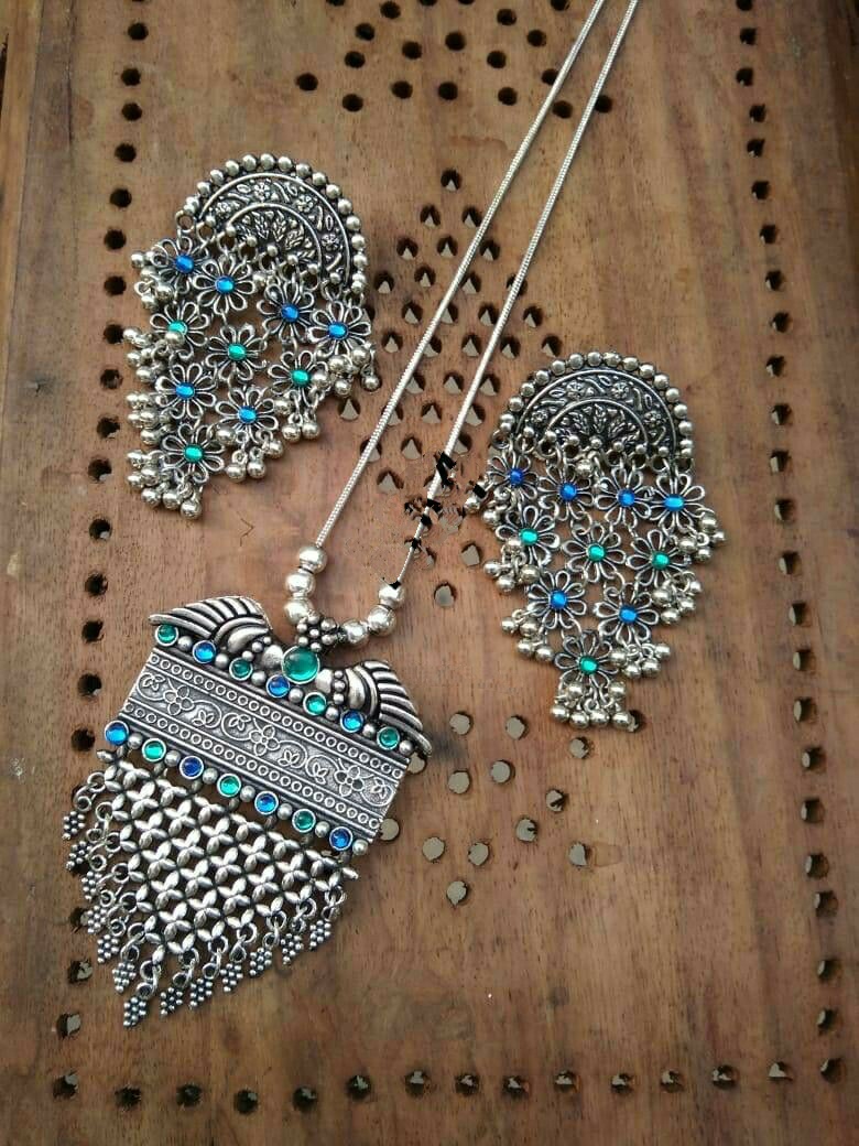 Designer silver long chains