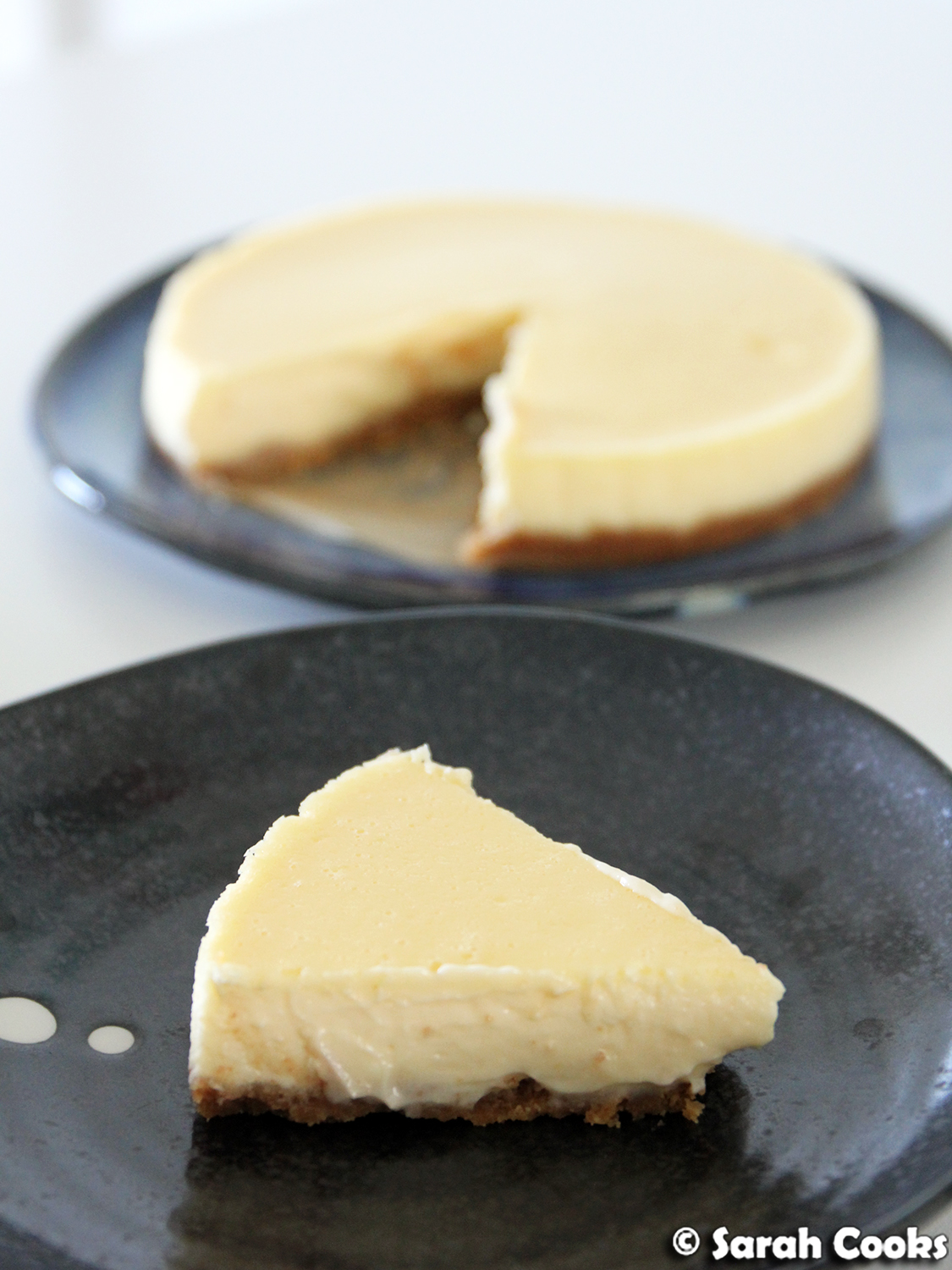 Sarah Cooks: Small Cheesecake