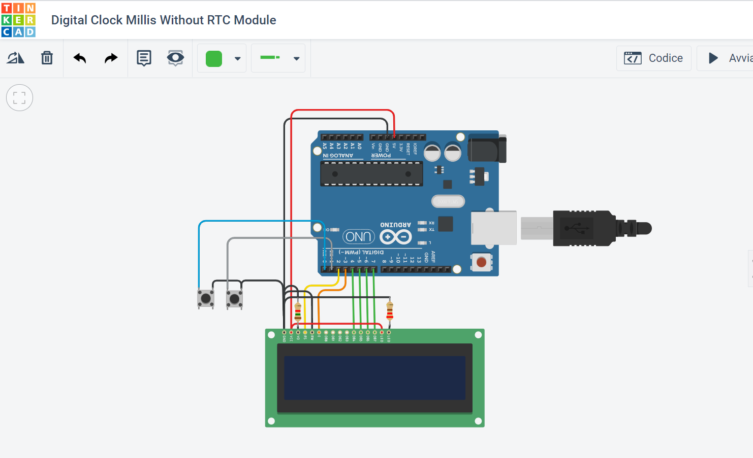 Tecnatron Arduino N° 96 Orologio Senza Modulo Rtc