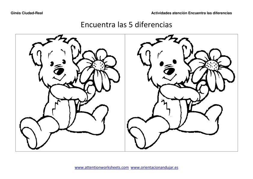 Educando con amor: ENCUENTRA LAS DIFERENCIAS