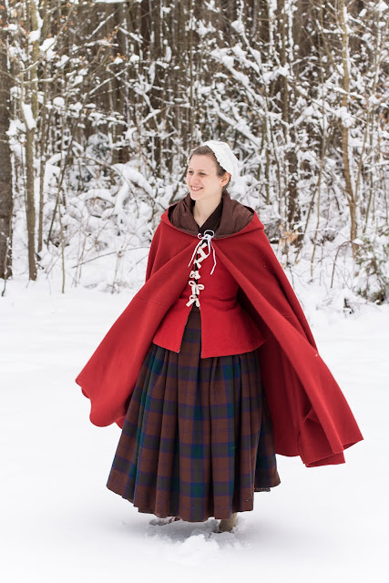 Stitching Through Time: An 18th Century Cloak