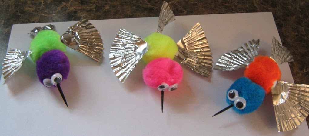 Almost Unschoolers: Hummingbird Craft and Books