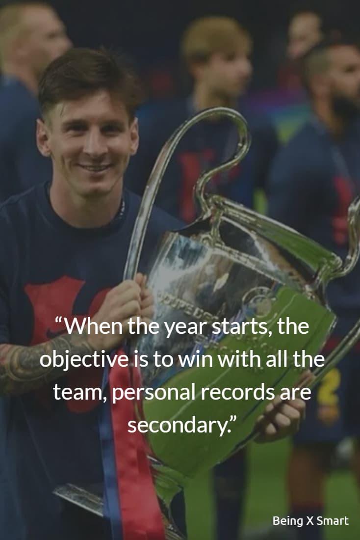Best 40+ Lionel Messi Quotes on life, overnight success, football ...