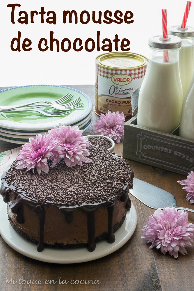 Mi toque en la cocina: Tarta mousse de chocolate.