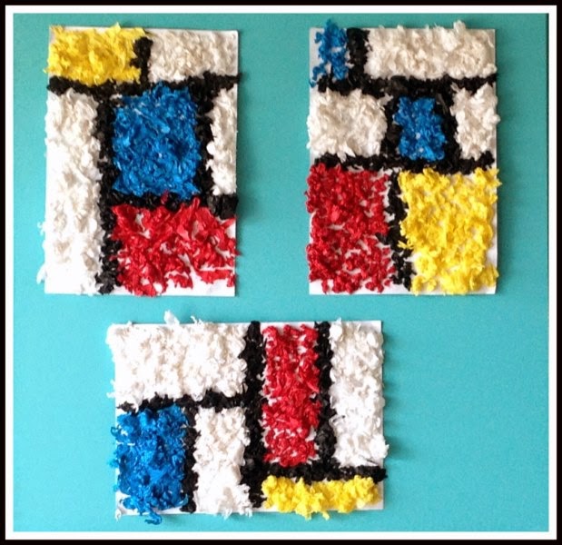 Els nostres moments a l'aula d'infantil: Piet Mondrian