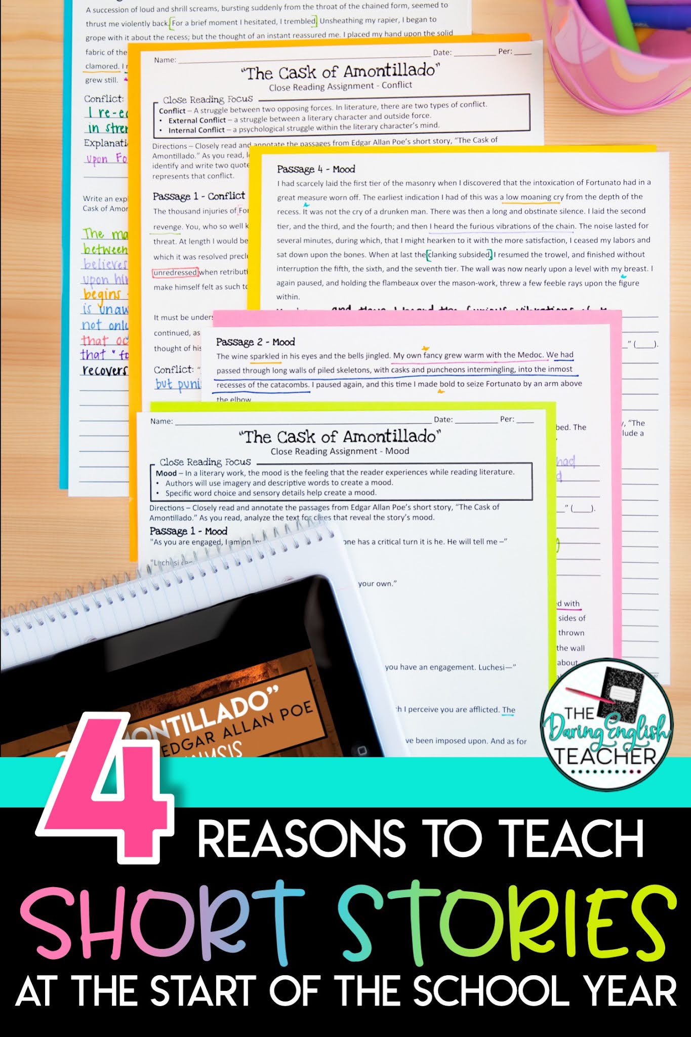 Four Reasons To Teach Short Stories At The Start Of The School Year four-reasons-to-teach-short-stories-at-the-start-of-the-school-year